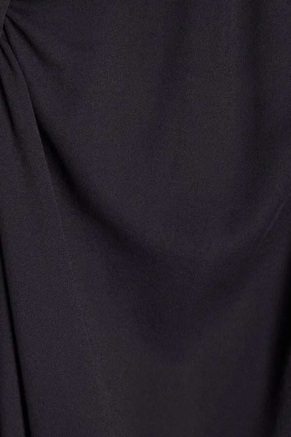 Jacquemus Nodi Cutout Knotted Jersey Bodysuit - Midnight Blue