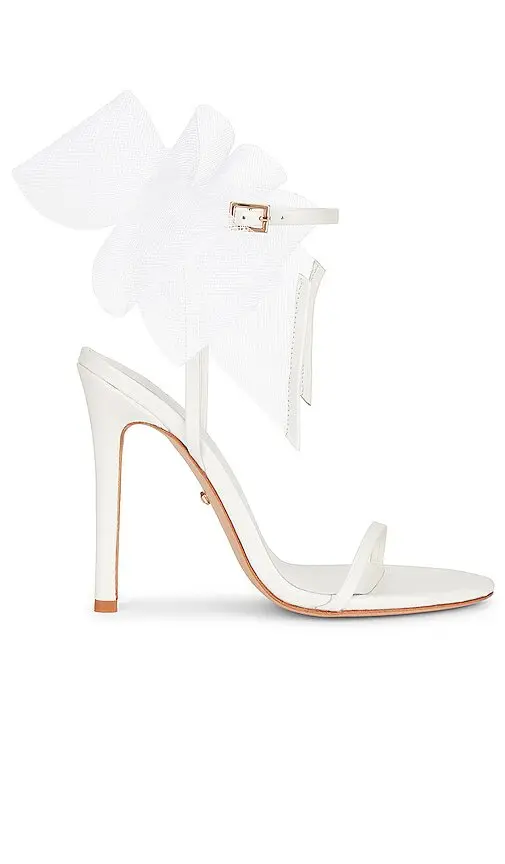 Raye Bubbly Ankle Strap High Heel Sandals With Bow Detailing
