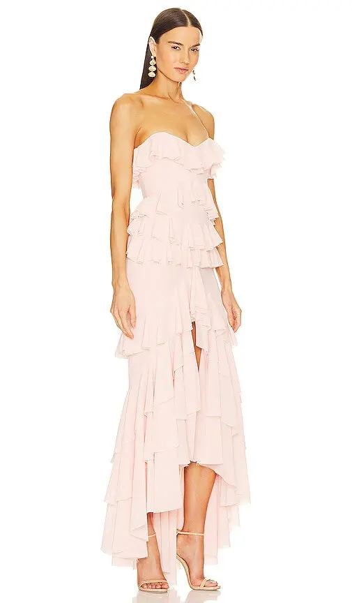 MICHAEL COSTELLO Oleksandra Gown - Blush Nude