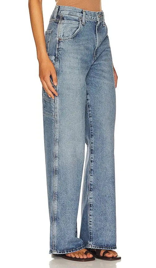 AGOLDE Magda Denim Carpenter Jeans - Entrance