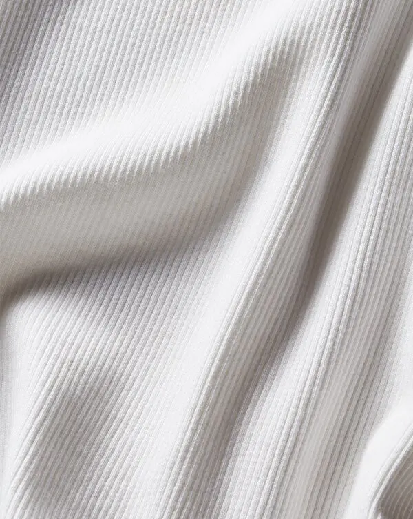 Veronica Beard Pruitt Ribbed T-shirt - White