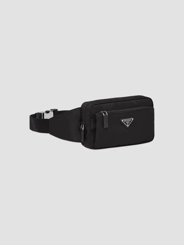 Prada Re-nylon And Saffiano Leather Belt Bag