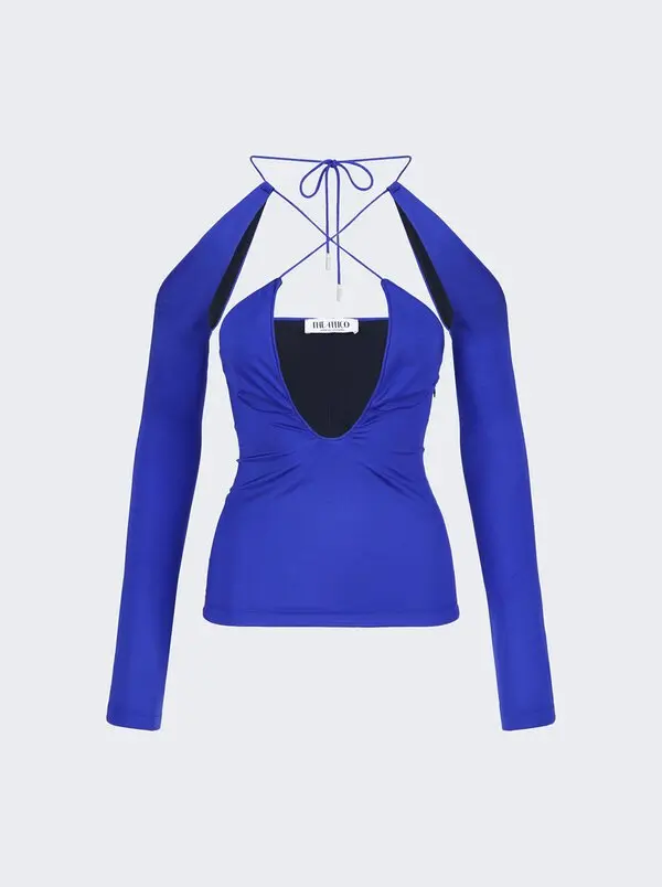 Attico Zane Top - Vivid Violet