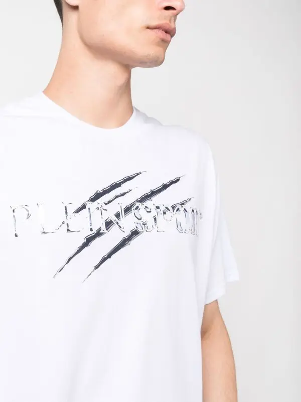 PLEIN SPORT Graphic-print Cotton T-shirt