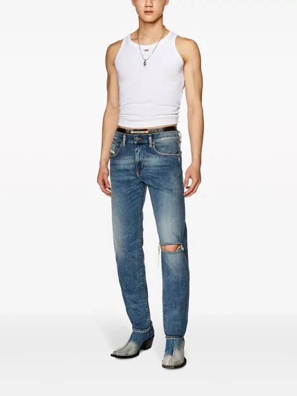 DIESEL® 2019 D-strukt 007m5 Slim-cut Jeans