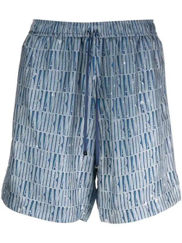 Amiri Gradient Drawstring Shorts