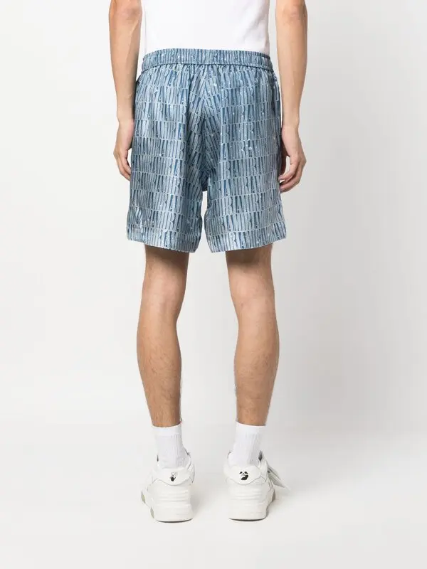 Amiri Gradient Drawstring Shorts