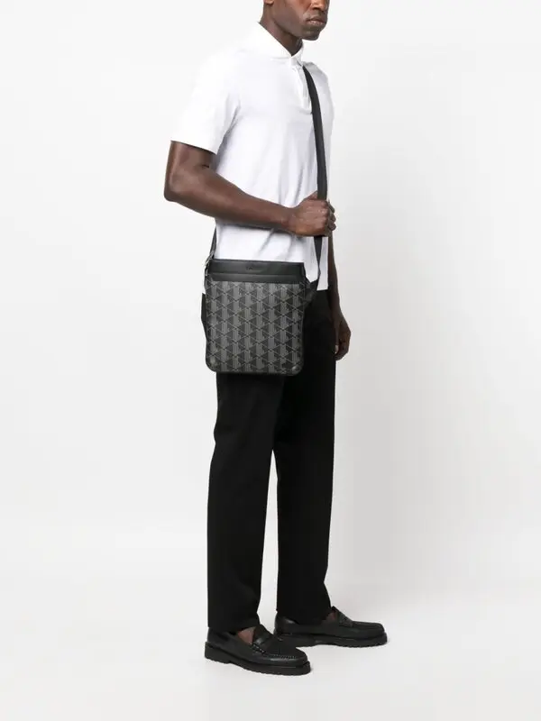 Lacoste Monogram Messenger Bag