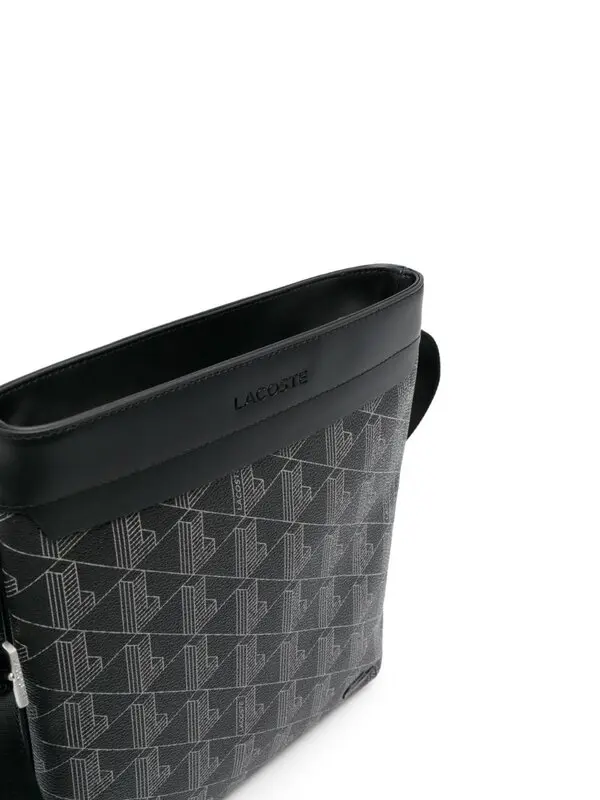Lacoste Monogram Messenger Bag
