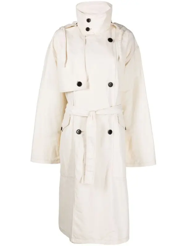 LEMAIRE Hooded Trench Coat