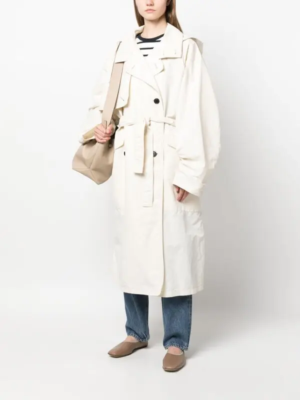 LEMAIRE Hooded Trench Coat