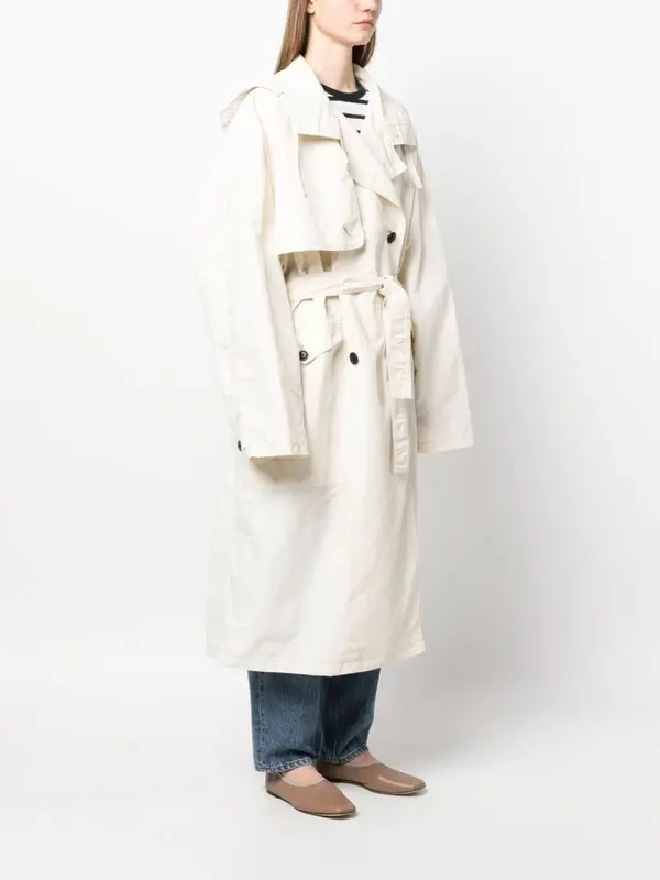 LEMAIRE Hooded Trench Coat
