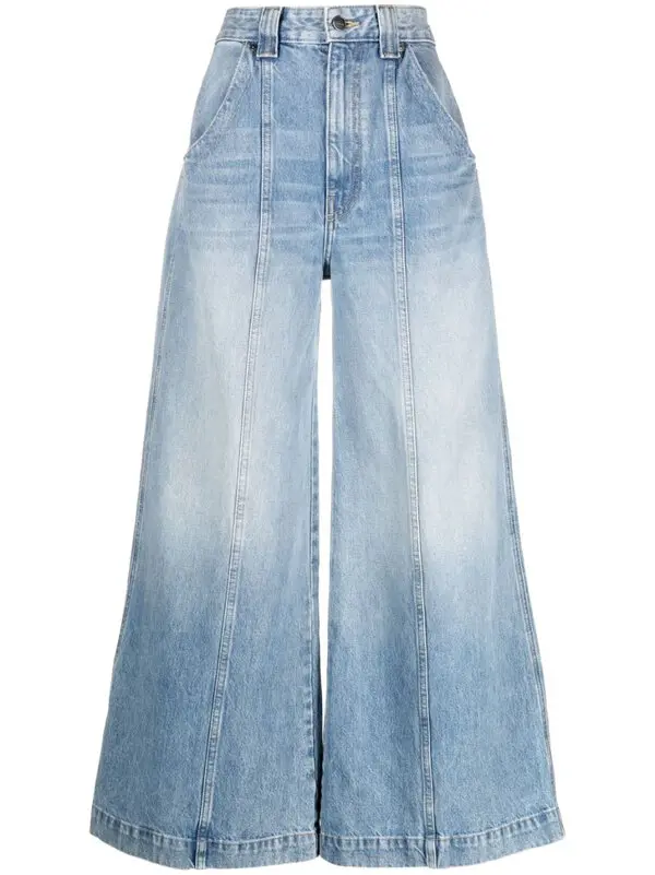 Khaite Jackie Wide-leg Jeans
