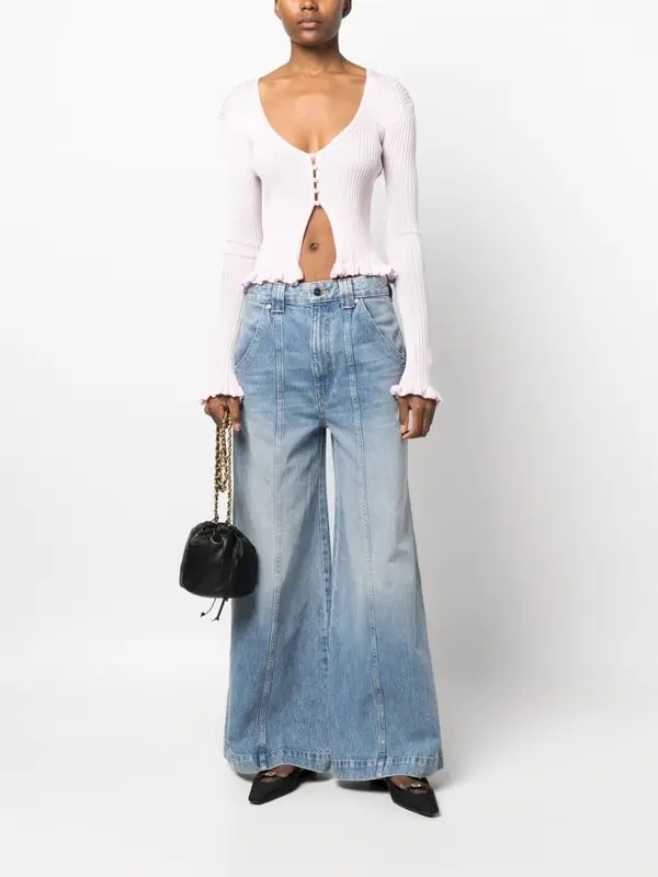 Khaite Jackie Wide-leg Jeans