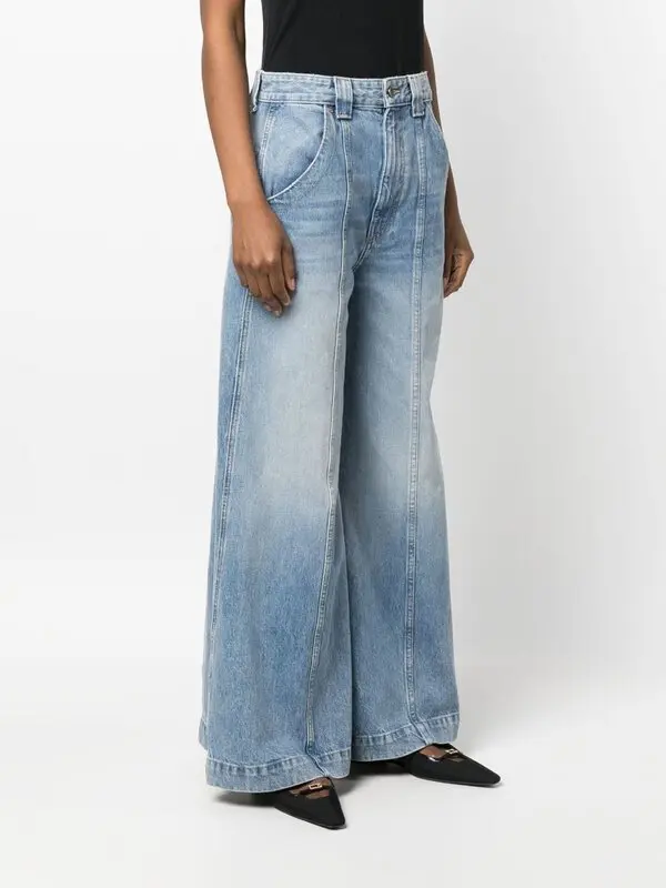 Khaite Jackie Wide-leg Jeans