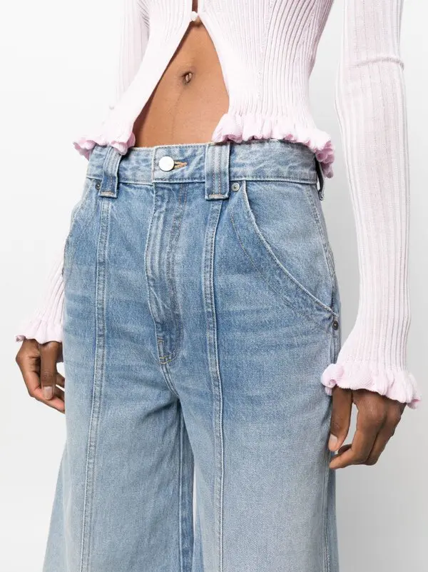Khaite Jackie Wide-leg Jeans