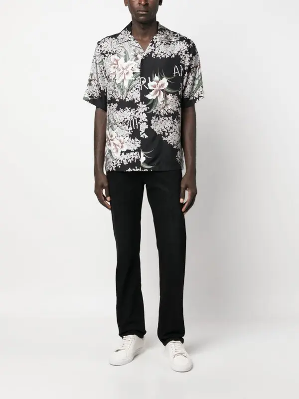 Jacob Cohen Logo-patch Straight-leg Jeans - Black