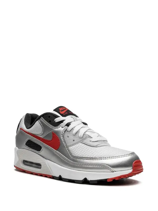 Nike Air Max 90 Icons Bullet Sneakers - Silver
