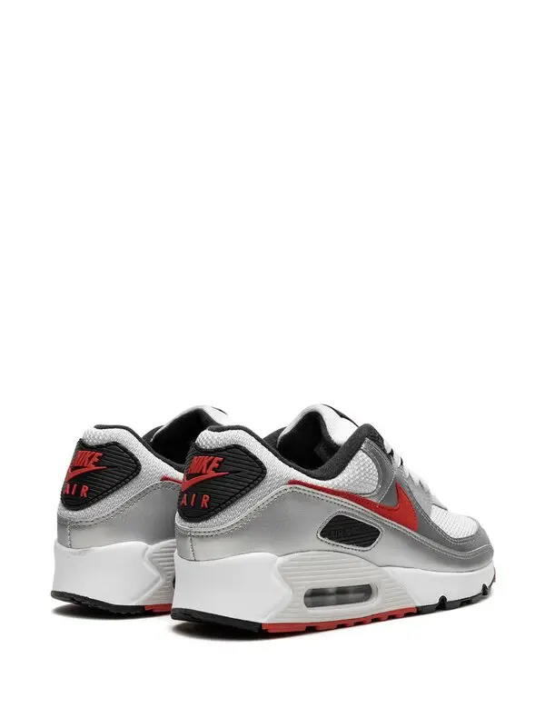 Nike Air Max 90 Icons Bullet Sneakers - Silver