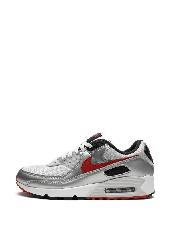 Nike Air Max 90 Icons Bullet Sneakers - Silver
