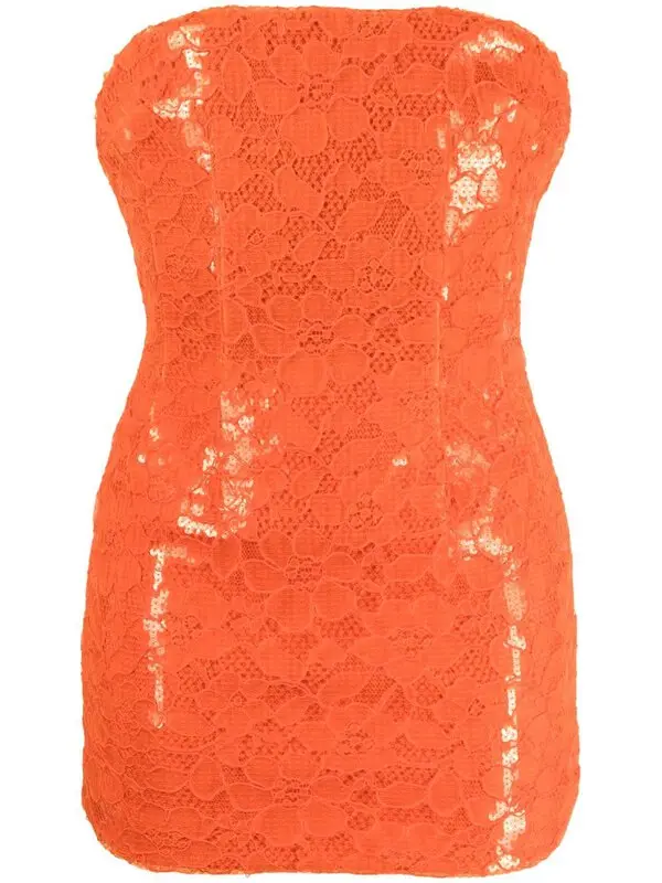 LAQUAN SMITH Floral-lace Mini Dress