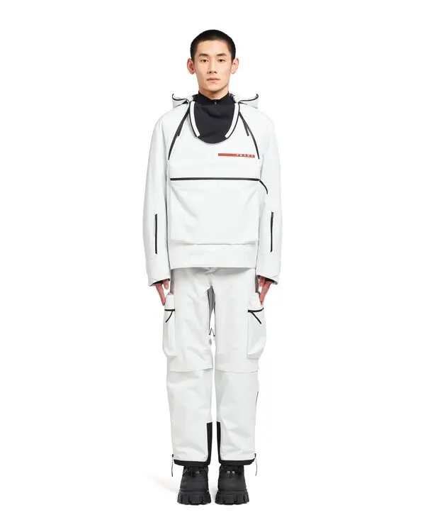 Prada Technical Fabric Snowboard Jacket - Neutral