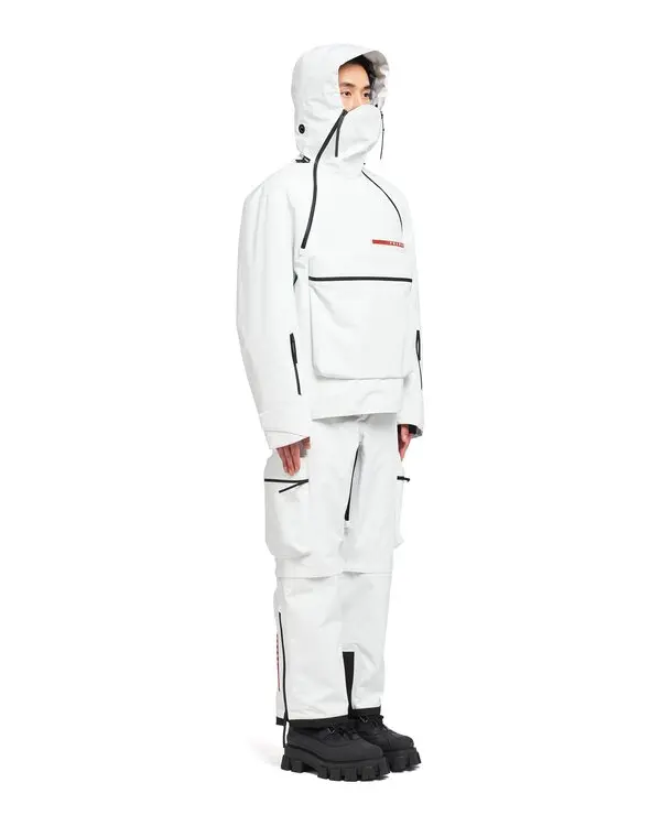 Prada Technical Fabric Snowboard Jacket - Neutral