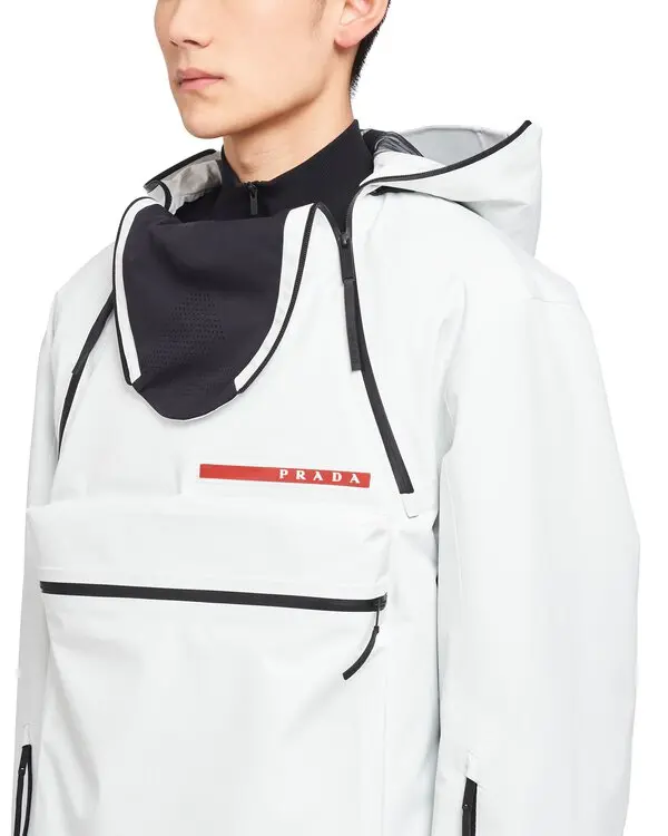 Prada Technical Fabric Snowboard Jacket - Neutral