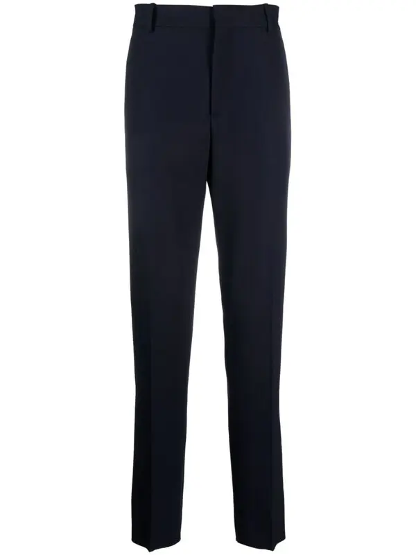 Alexander McQueen Tailored Straight-leg Trousers - Blue