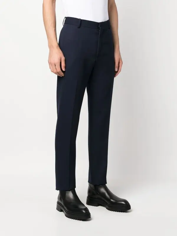 Alexander McQueen Tailored Straight-leg Trousers - Blue