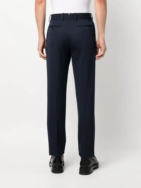 Alexander McQueen Tailored Straight-leg Trousers - Blue