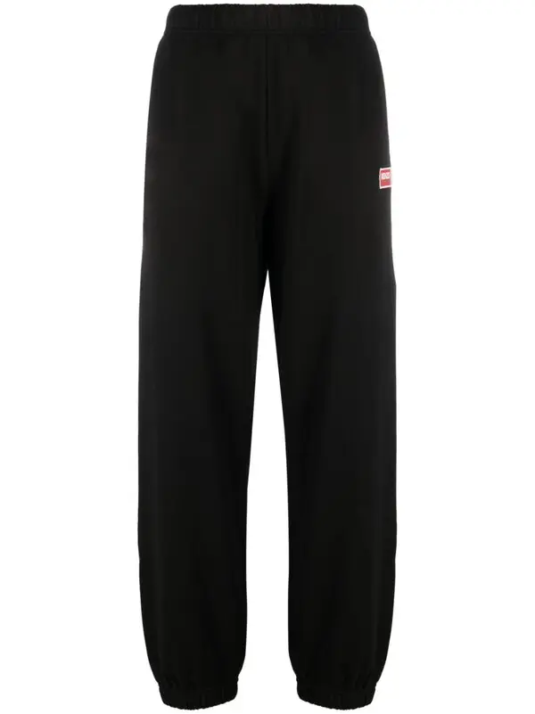 Kenzo Logo-embroidered Cotton Track Pants