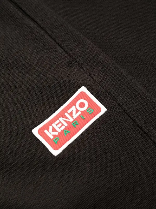 Kenzo Logo-embroidered Cotton Track Pants