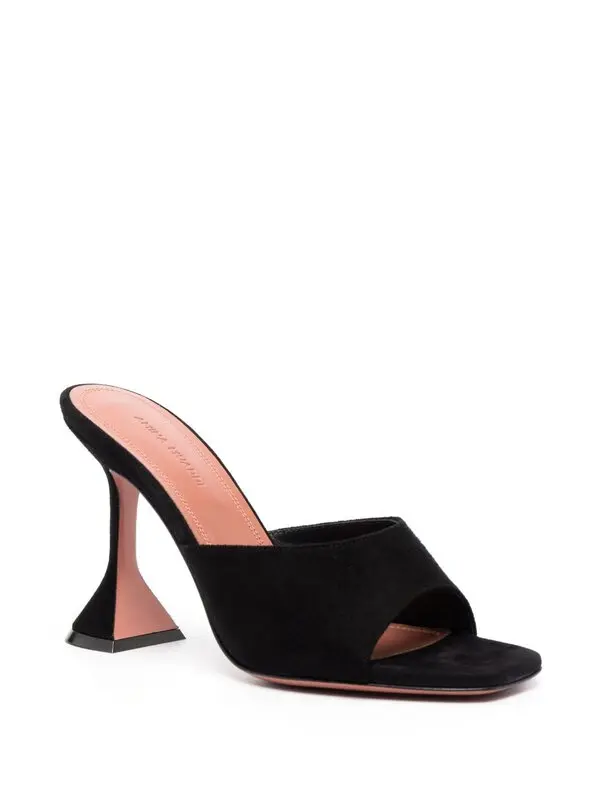 Amina Muaddi 100mm Lupita Sandals