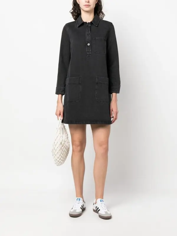 apc aurelia denim dress APC x Carhartt Aurelia Women's Denim Dress size 38