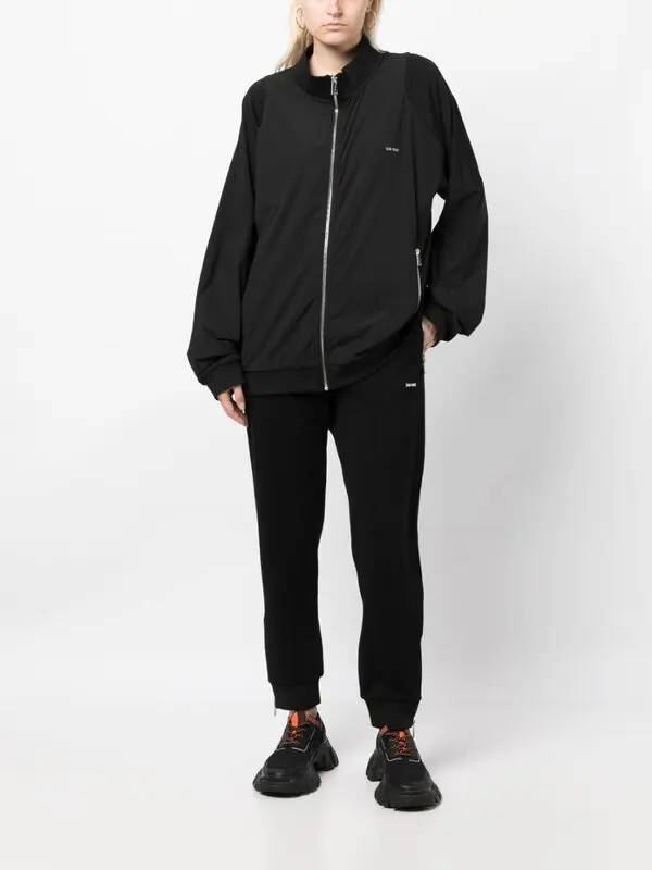 TEAM WANG DESIGN Logo-embroidered Track Jacket