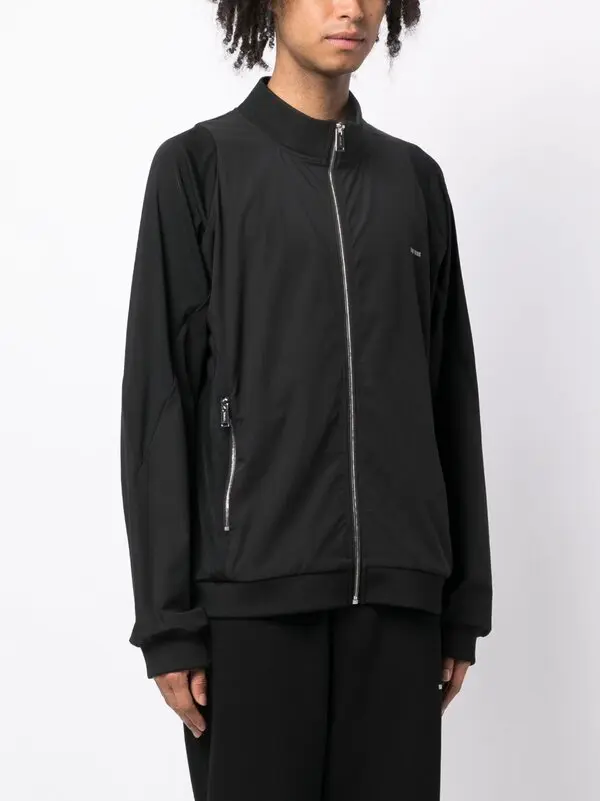 TEAM WANG DESIGN Logo-embroidered Track Jacket