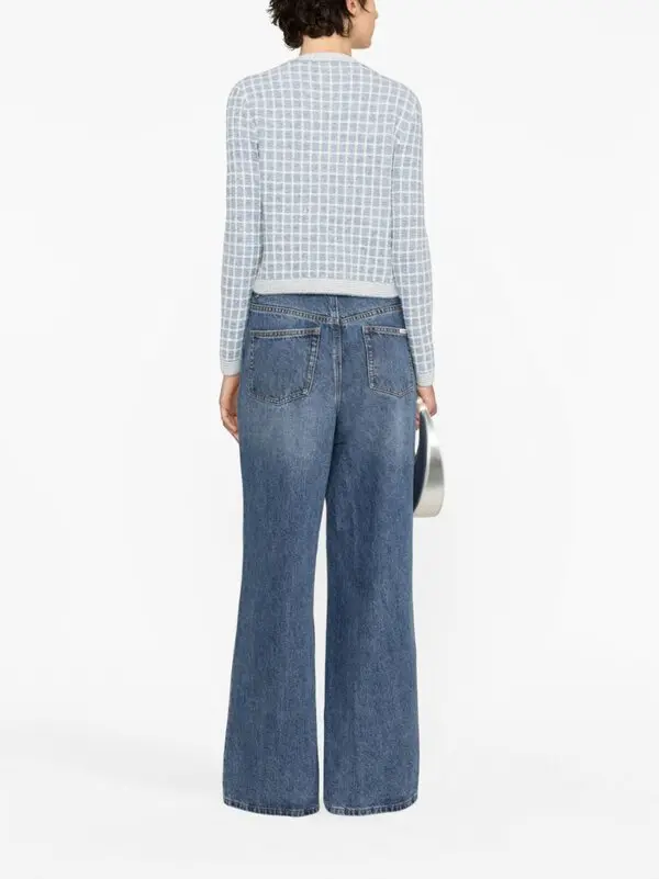 SELF-PORTRAIT Wide-leg Jeans