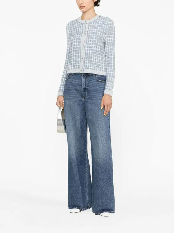 SELF-PORTRAIT Wide-leg Jeans