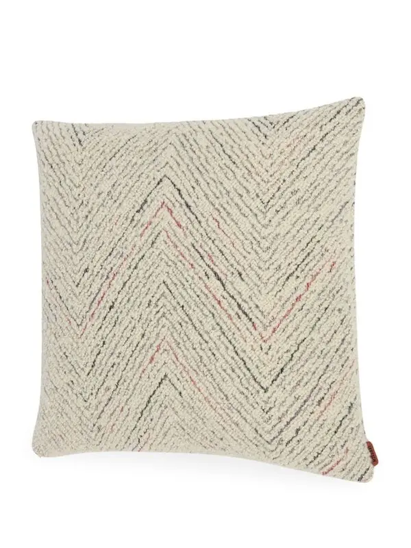 Missoni Small Gres Zigzag-woven Cushion