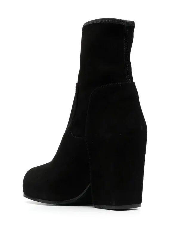 Random Identities 90mm Suede Ankle Boots