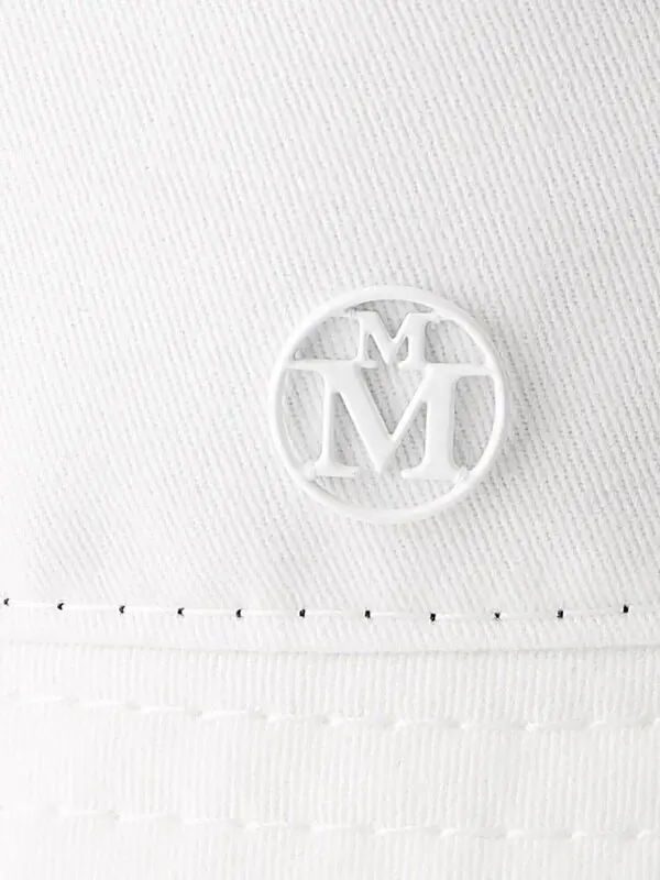 MAISON MICHEL Jason Bucket Hat - White
