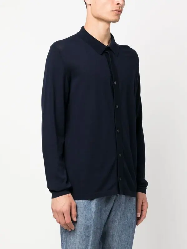 NUUR Button-up Knitted Shirt