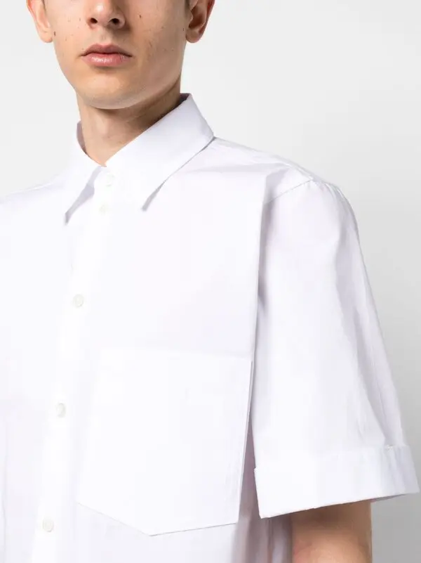 RÓHE Short-sleeve Cotton Shirt