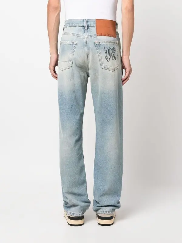 Palm Angels Light Jeans - Blue