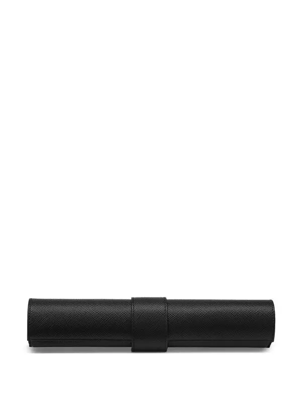Smythson Panama Leather Backgammon Roll