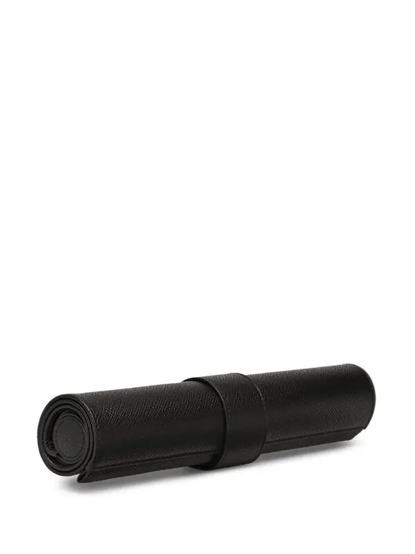 Smythson Panama Leather Backgammon Roll