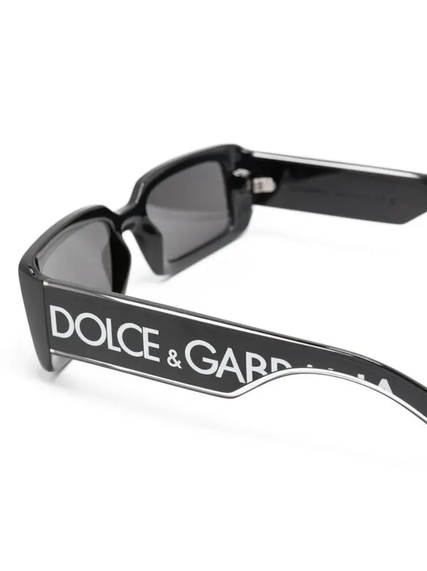 Dolce & Gabbana Logo Sunglasses - Black