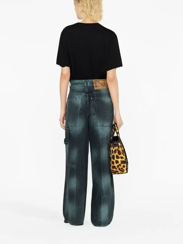 Stella McCartney Tie-dye Wide-leg Jeans