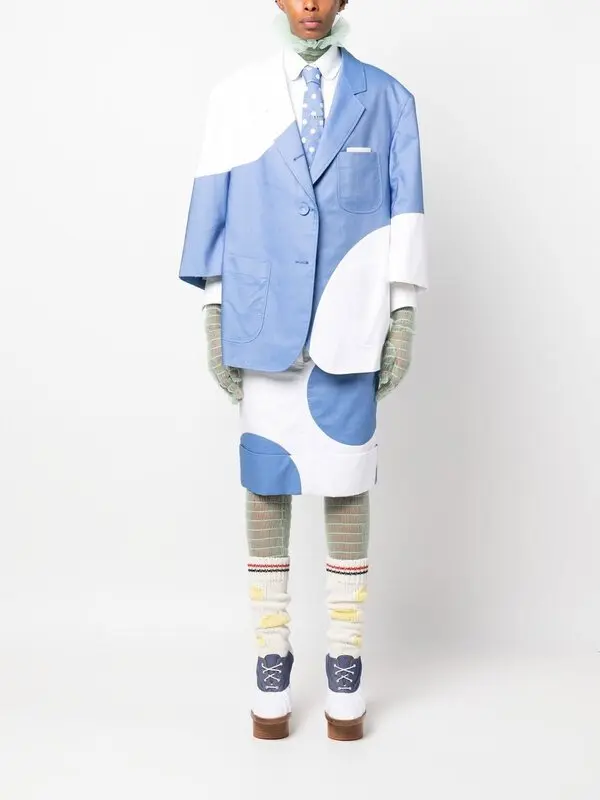 Thom Browne Cropped Cotton Shirt